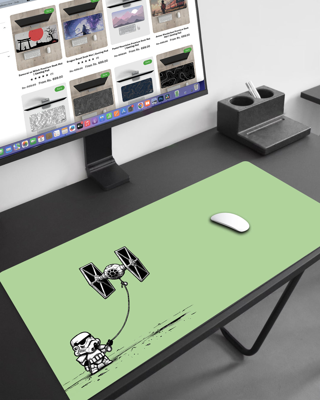Mini Trooper Premium Desk Mat | Gaming Pad – Bee Kleider